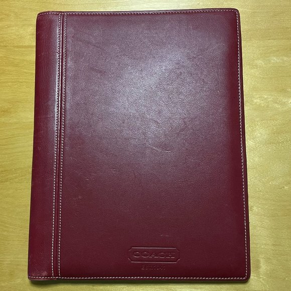 Coach | Accessories | Coach Very Rare Vintage Leather Notebook | Poshmark